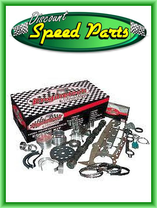 SBC Chevy Stage 1 383 Stroker Engine Kit w Hypereutectic Flat Top ...
