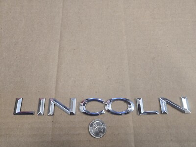 Lincoln OEM 2004-2009 Zephyr Individual Letter Lettering Emblem Badge ...
