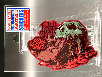 B-Side Label Sticker Original Fxxk the skull Water & UV Protection | eBay