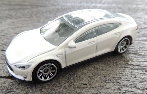 Matchbox Tesla Model S White Loose | eBay