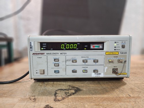 ADVANTEST TQ8325 Optical Wavelength Meter | eBay