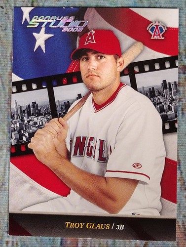 Troy Glaus Angels Donruss Studio 2002 #17 | eBay