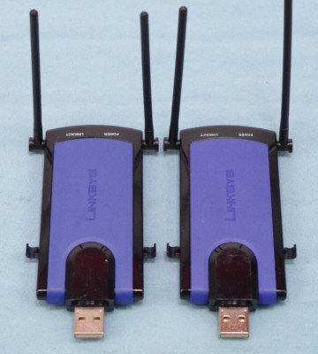 Lot of 2 Cisco-Linksys WUSB300N Wireless-N USB Network Adapters | eBay