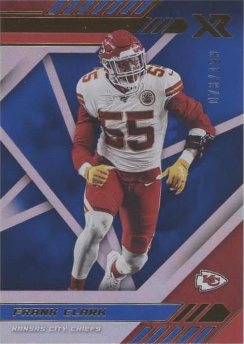 2020 Panini XR - Frank Clark #20 Blue /199 for sale online | eBay