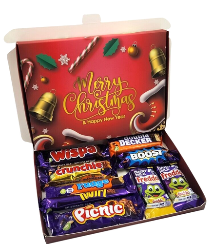 Cadbury Chocolate Freddo Twirl Boost Sweet Gift Box Hamper Christmas ...