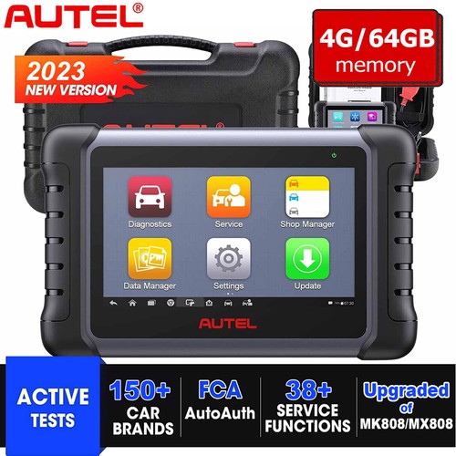 Autel MaxiCOM MK808S Bidirectional Scanner Diagnosis Tool Updated of ...