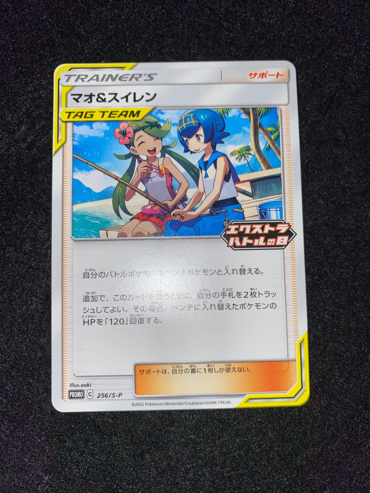 pokemon cards Mallow & Lana 256/S-P Extra Battle Day Promo Jpanese | eBay