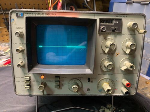 HP 3580A Hewlett Packard Audio Spectrum Analyzer | eBay