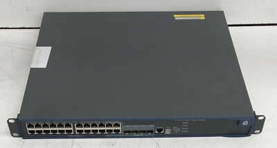 HP 5120-24G-PoE+ POE 24-Port Gigabit Switch JG236A /w 2xSFP+ 10GbE ...