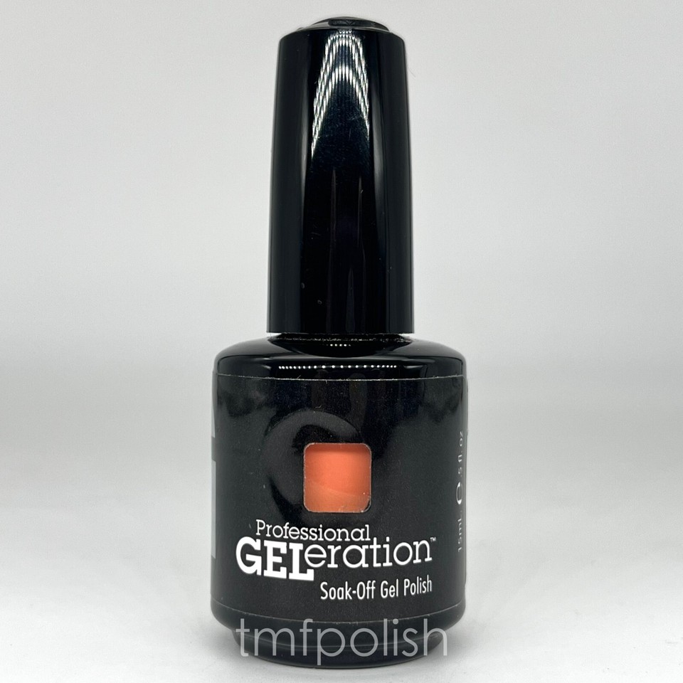 New Jessica GELeration Soak Off Gel Nail Polish - Tangerine Dreamz ...