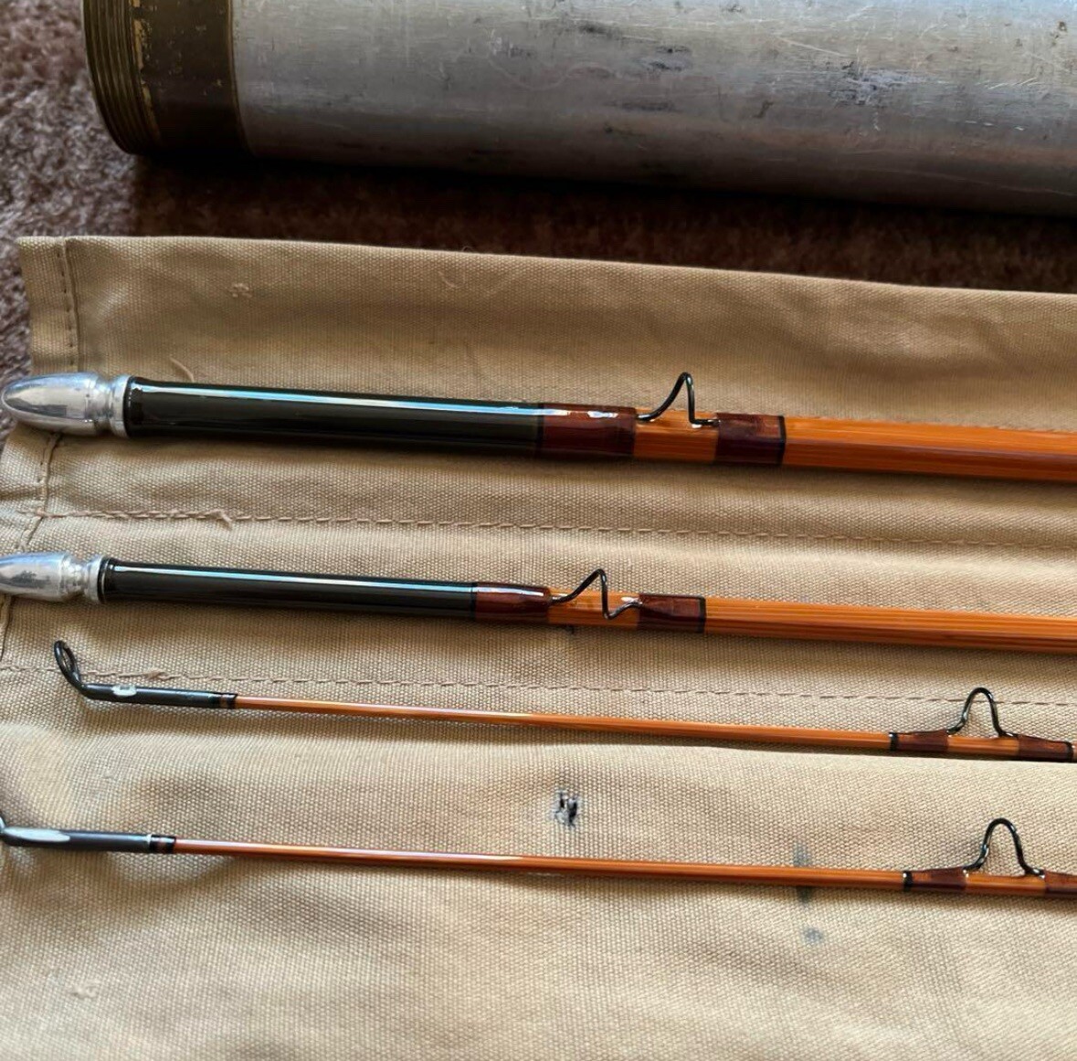 Jim Payne Model 205 8,6ft 3P #5〜6 205 Bamboo Rod Fly Rod ddp | eBay