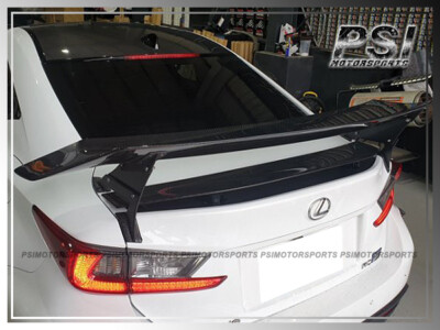 GT Style CF Carbon Fiber Trunk Spoiler Wing for 2015-2019 LEXUS RCF RC ...