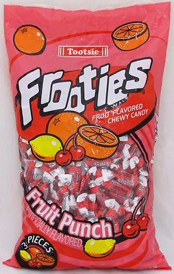 Frooties Fruit Punch 360 ct Bag Candy Taffy Tootsie Bulk Candies ...