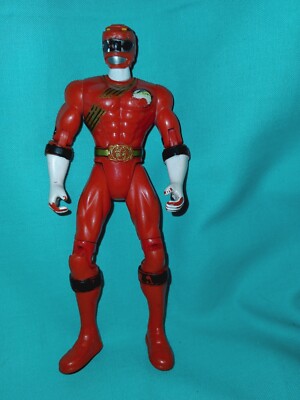 Saban Power Rangers Wild Force Red Ranger 5.5" Action Figure 2001 ...