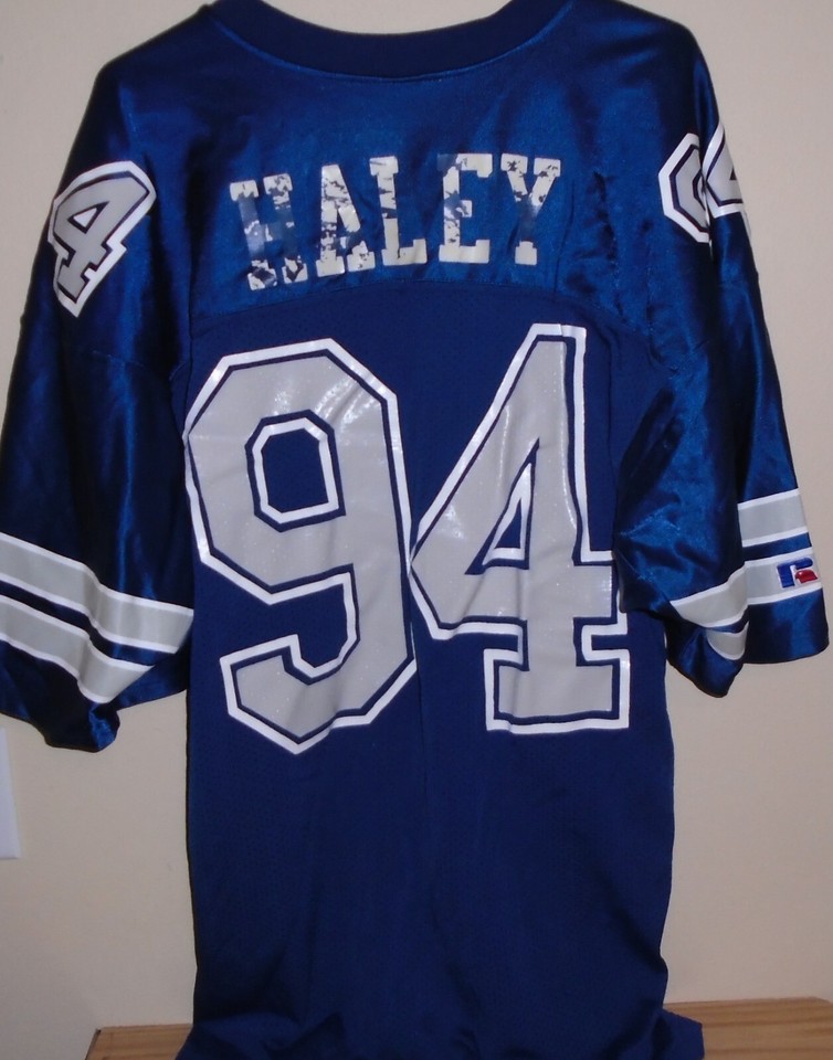 vintage Charles Haley Dallas Cowboys Russell Jersey size 48 | eBay