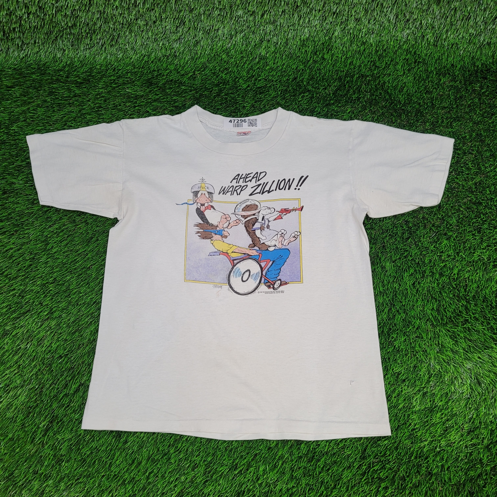 Vintage 1986 Bloom-County Star-Trek Parody Shirt M Co… - Gem