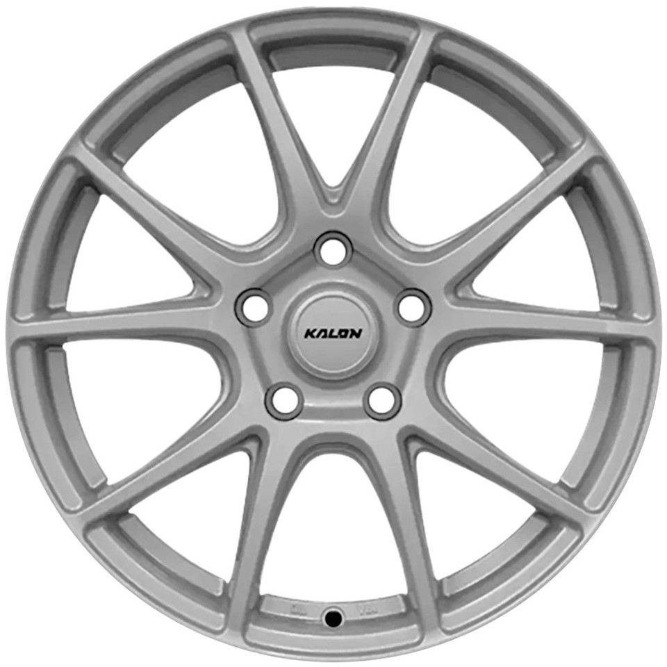 (Set of 4) Kalon 109 TK3 18x8 5x115 +40mm Silver Wheels Rims 18" Inch ...