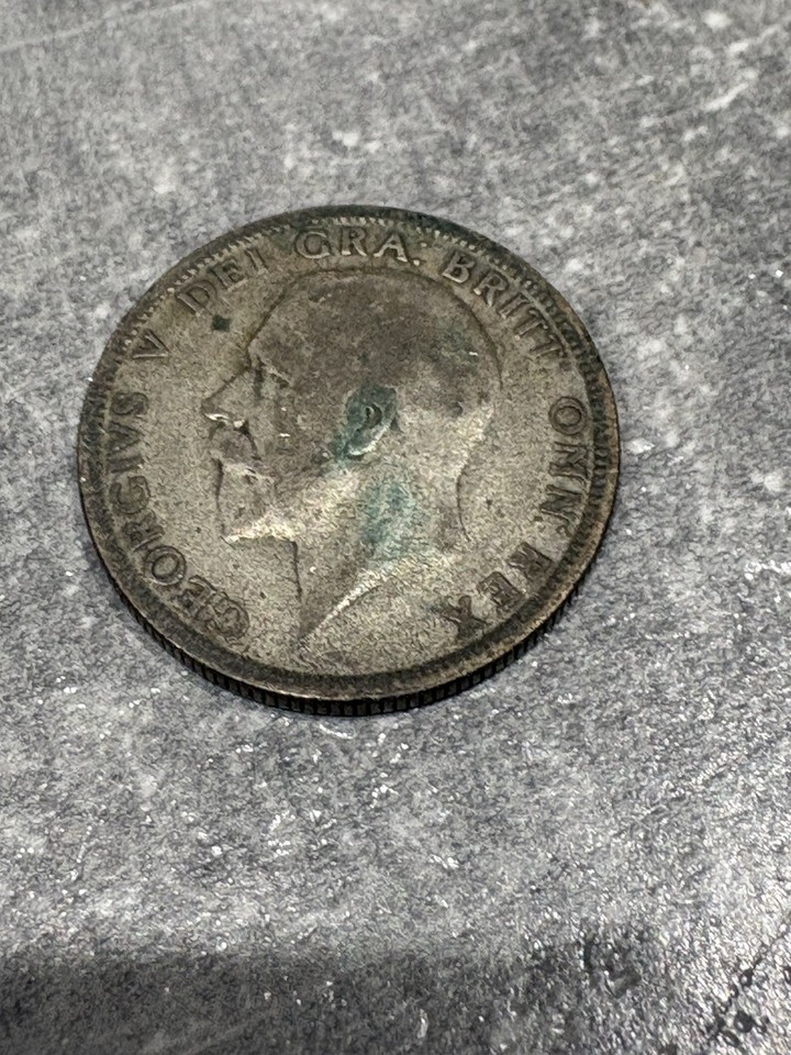1935 George V Silver One Florin Coin Circulated Condition Great Britain ...