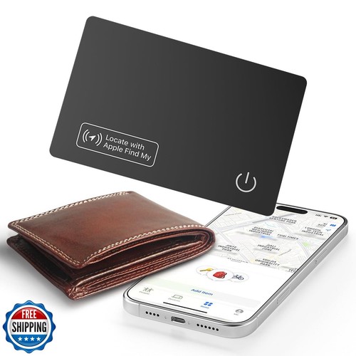 JTD Airtag Card Wallet Tracker,Find Rechargeable Wallet, IP67 ...