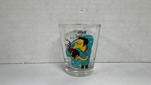 The Simpsons Moe - Drink Recipe Shot Glasses (B7) | eBay