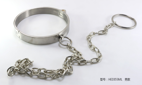 Stainless Steel Metal Neck Collar with Chain Hand Ankle Cuffs ...