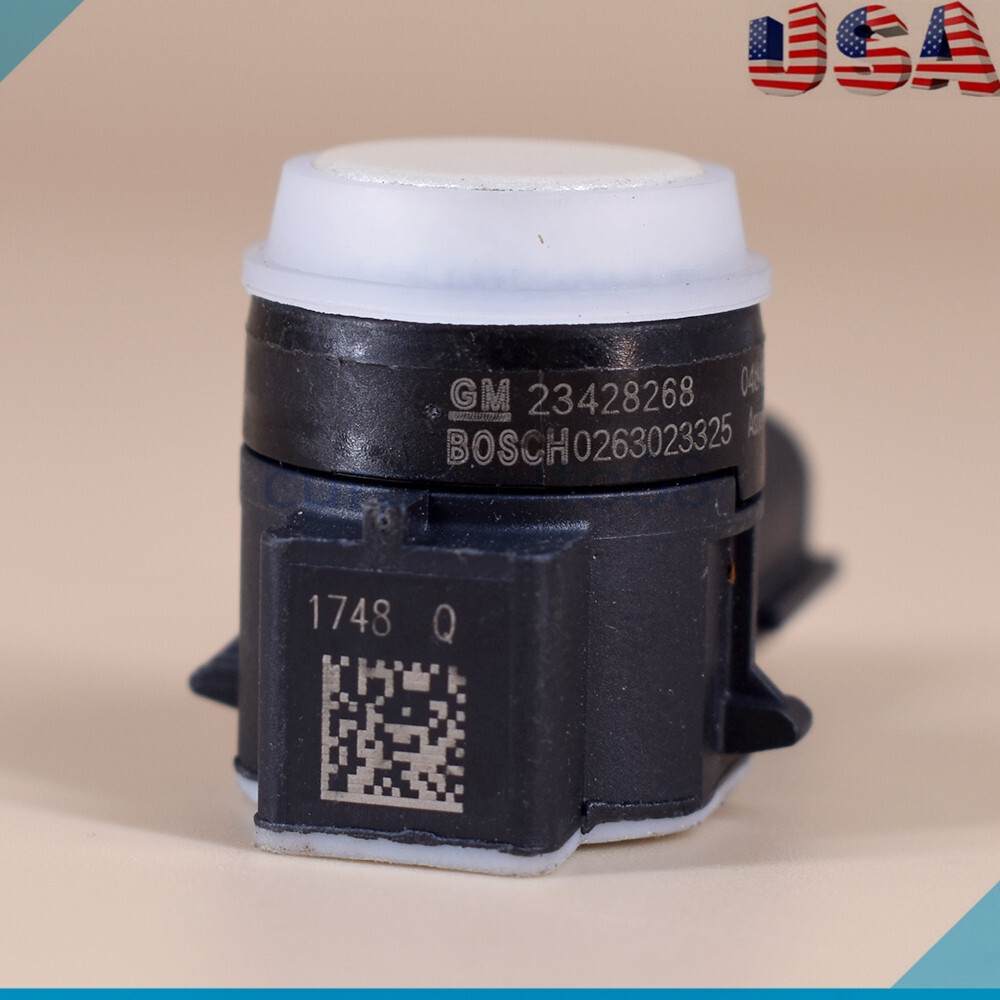 4x White 23428268 Parking Sensor Bumper Aid Backup PDC FOR GM Silverado ...