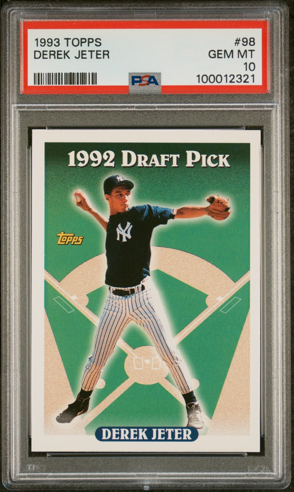 Derek Jeter 1993 Topps #98 Base Price Guide - Sports Card Investor