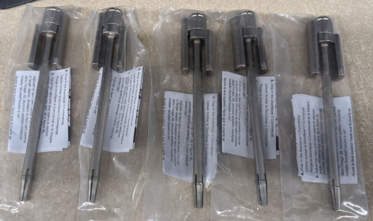 5- Door Saver II, 1/4", Bumperless, Fits Commercial Hinges, 01274 ...