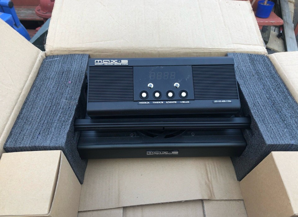 Maxspect Aquarium Lighting System LED-G2-400 110W Reef Coral Light NEW | eBay