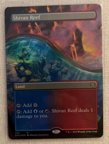 MTG Magic The Gathering Foil Shivan Reef *NP | eBay