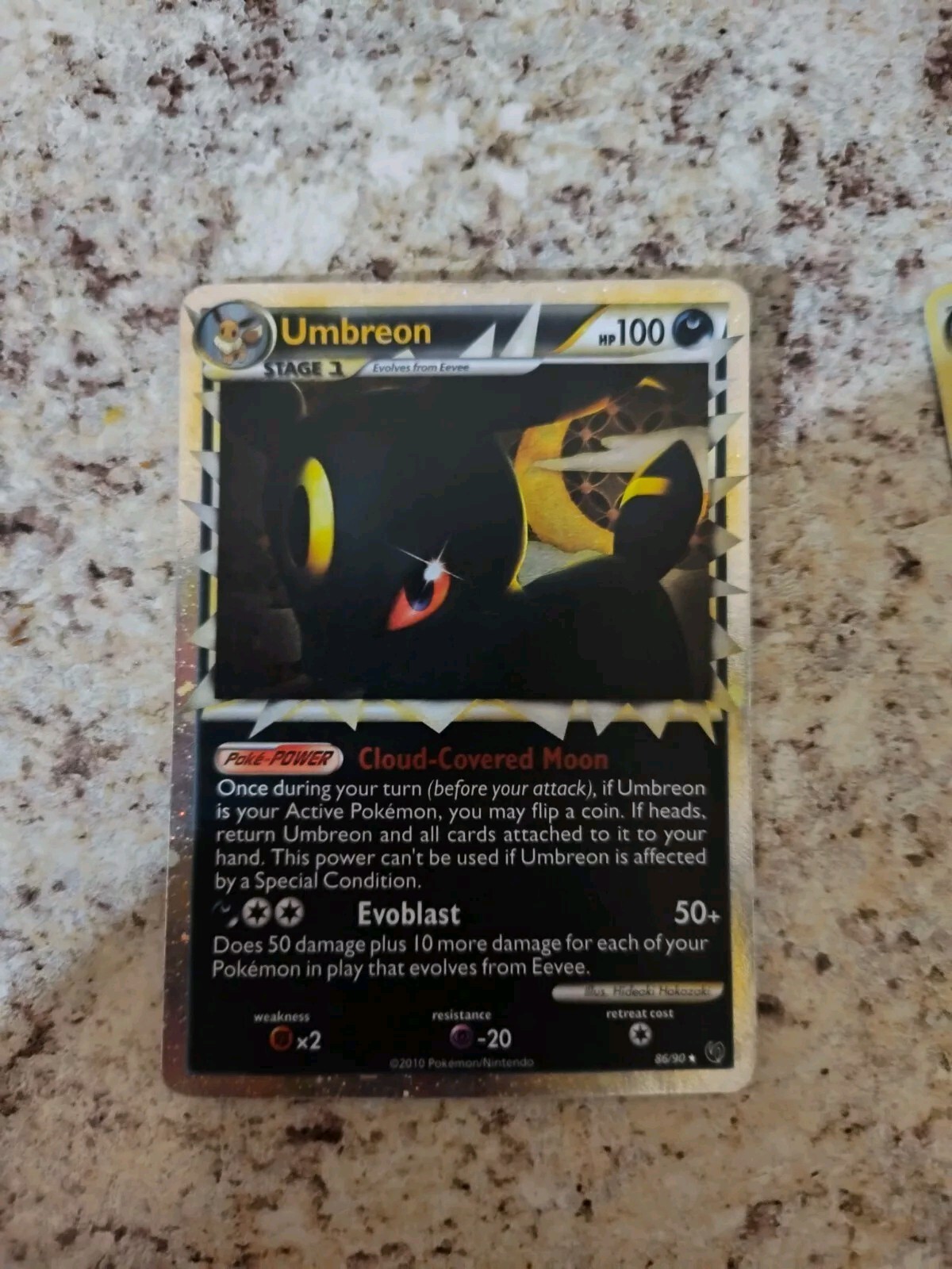 Pokémon TCG Umbreon Prime Undaunted 86/90 Holo Holo Rare Prime | eBay