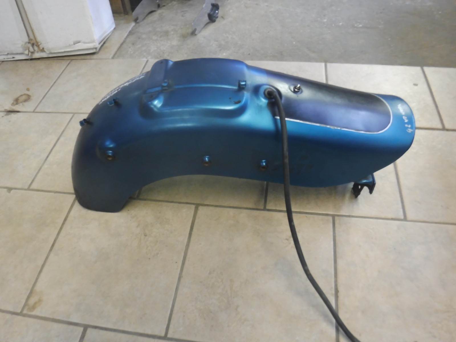 92-99 Honda VT1100 C Shadow Spirit Rear Wheel Fender Blue RF064 | eBay