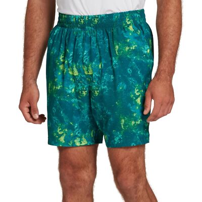 DSG Galaxy Print 7" Run Short W/Liner Men's 2XL Midnight Teal ...
