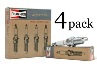 Pack of 4 Champion Copper Plus 438 Spark Plug RC12ECC | eBay