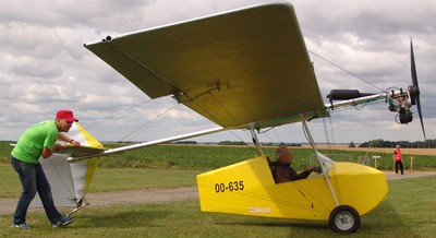 Gypsy Chotia USA Ultralight Airplane Wood Model Replica Large Free ...