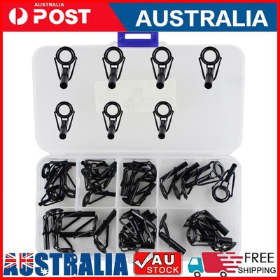 35pcs Fishing Rod Tip Ring Smooth Fishing Top Rings Rod Outdoor Fishing ...