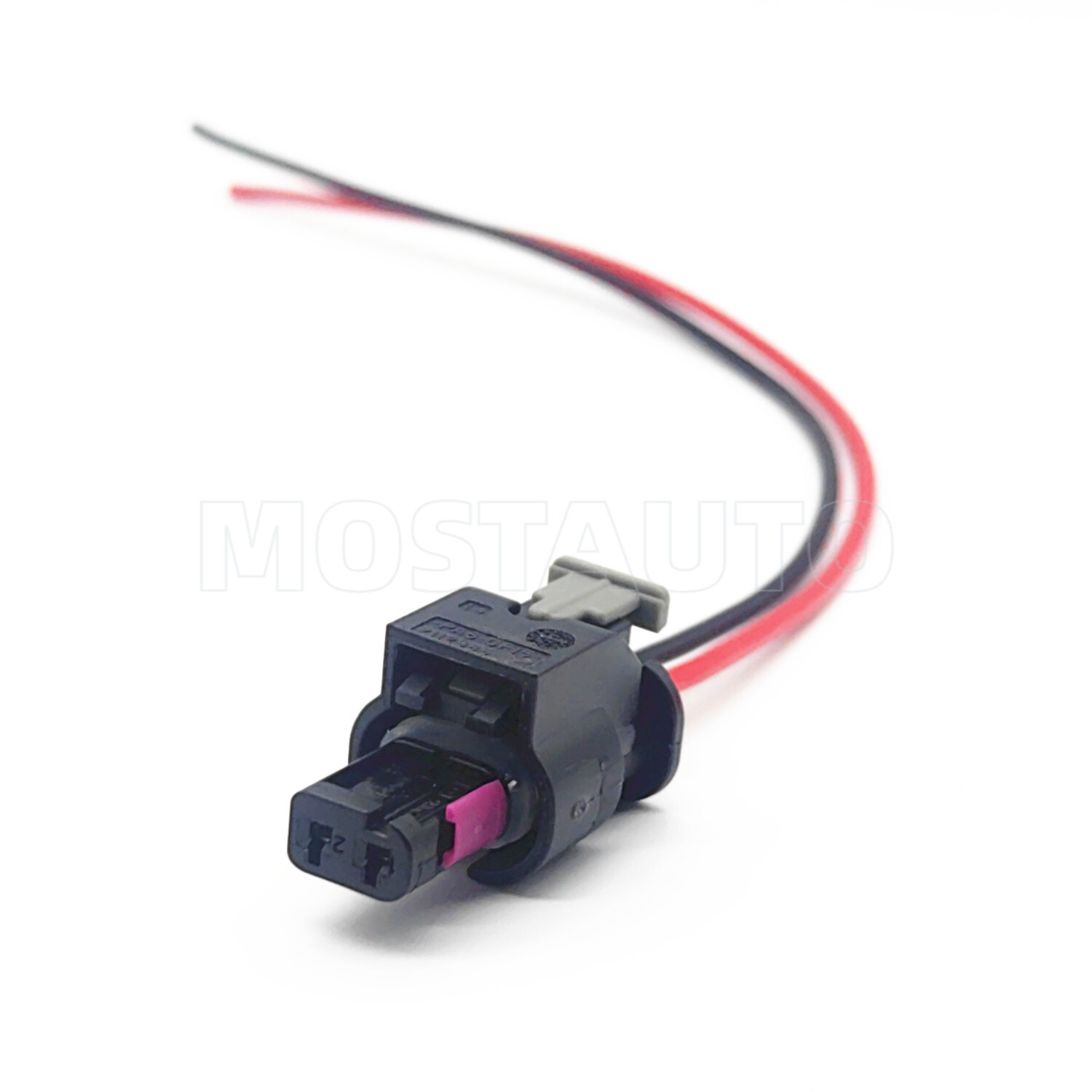 4H0973702 2 Pin Fuel Injector Connector Pigtail For Audi A3 Q5 VW ...