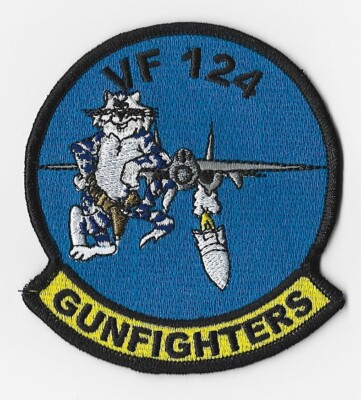 US Navy Fighter Squadron 124 (FITRON 124) VF-124 "Gunfighters" Tomcat ...