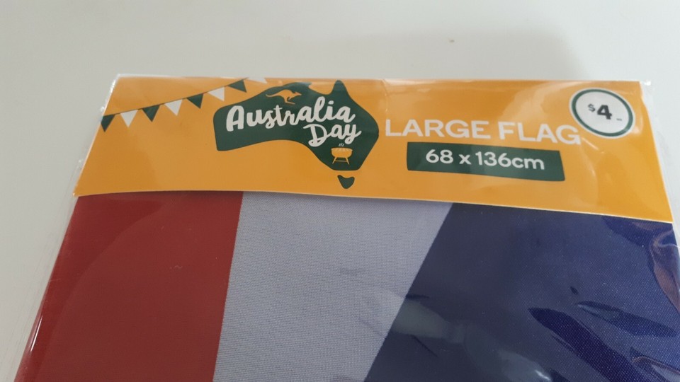 AU Aussie Australia Australian OZ Large Flag National 68cm x 136cm New ...