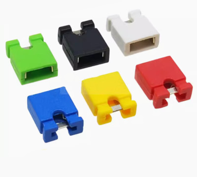 Jumper Cap Pitch 2.54MM Shorted Blocks Caps White Black Yellow Blue ...