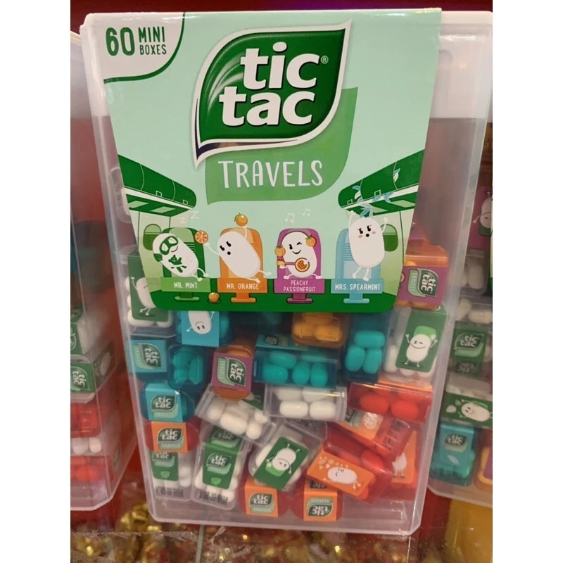 Tic Tac Box Size