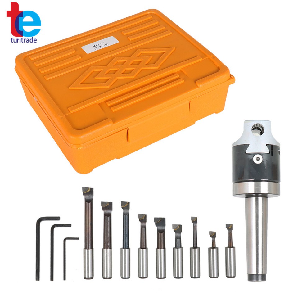 Boring Head Boring Tool Set (2 Inch Head & MT3 & 1/2 Inch) | eBay