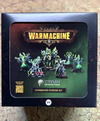 Warmachine Cryx Necrofactorium Command Starter Set Steamforged Games ...