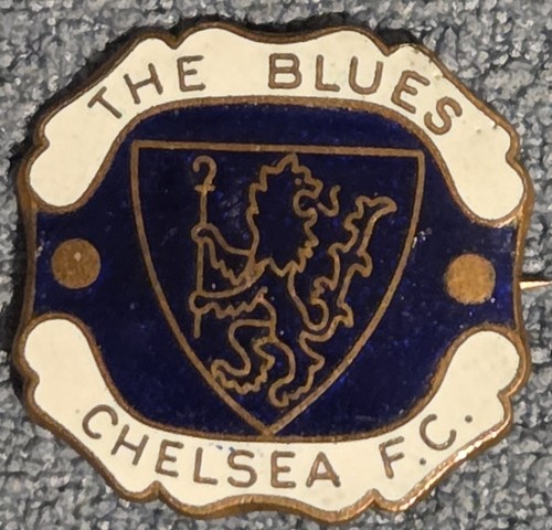 CHELSEA FC BADGE - OLD CHELSEA THE BLUES BADGE | eBay UK