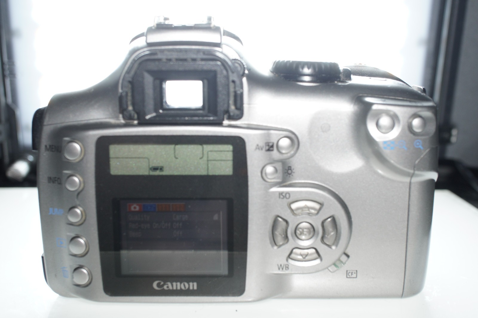 Canon EOS Digital Rebel / EOS 300D 6.3MP Digital SLR Camera - Silver ...