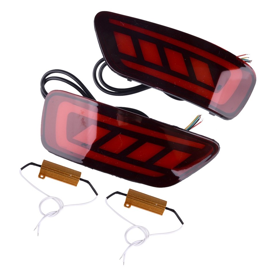 1Pair Red LED Rear Turn Singal Lights Fit For Jeep Compass 2011-2018 | eBay