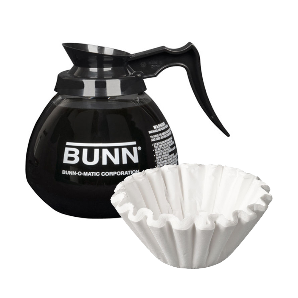 BUNN 3 Pint Glass Coffee Jugs OR 500 Coffee Filter Papers | eBay UK