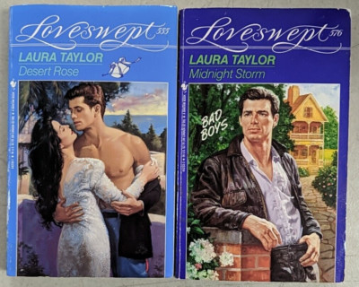 Laura Taylor [Loveswept Romance] Desert Rose Midnight Storm X2 Warriors ...