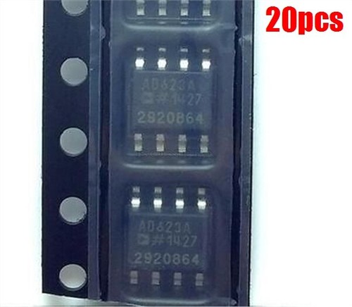 20Pcs Smd AD623ARZ Chip Instrumentation Amplifier SOP-8 Ic New bk | eBay