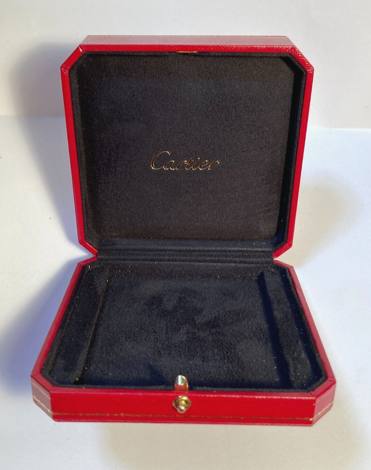 Authentic Cartier Jewelry box Case #c33 | eBay